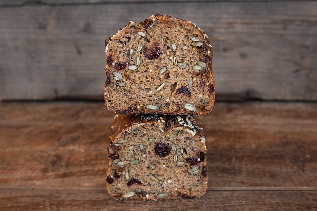 Pain au levain, graines, fruits secs – Boulangerie Le Toledo